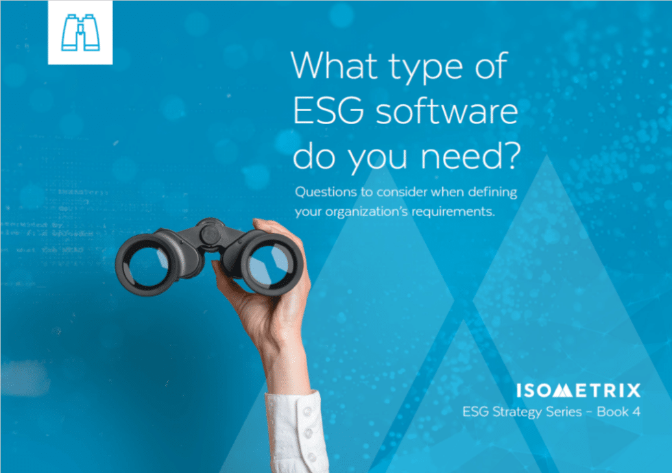 Learn About Which ESG Software You Need - IsoMetrix